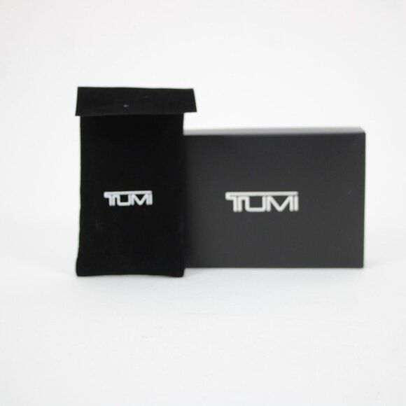 Tumi | Accessories | Tumi Black Red 45 X 3 X Box With Fabric Pouch ...